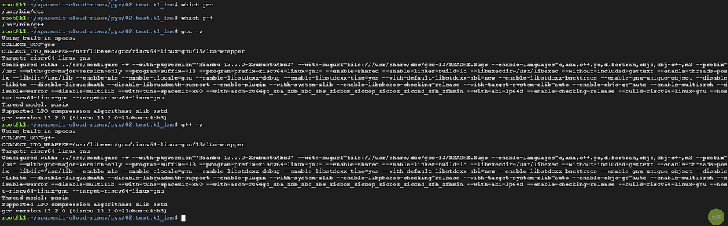 云实例中的gcc/g++对k1做了单独的适配吗？ - BianbuCloud - 进迭RISC-V论坛